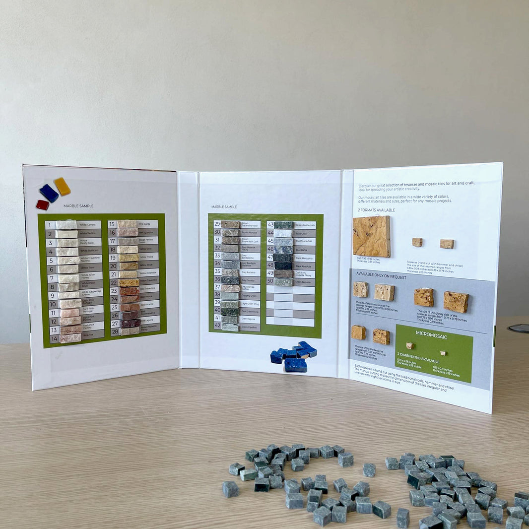 Tessere per mosaico artistico e fai da te – SCUOLA DI MOSAICO