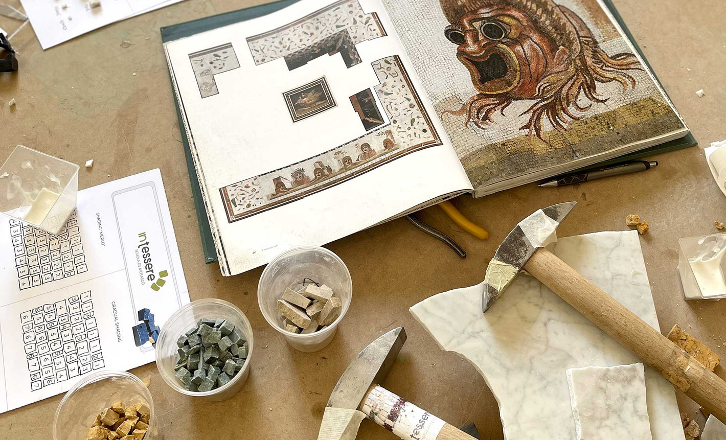 Professional mosaic course in Italy for being a mosaic expert – SCUOLA ...