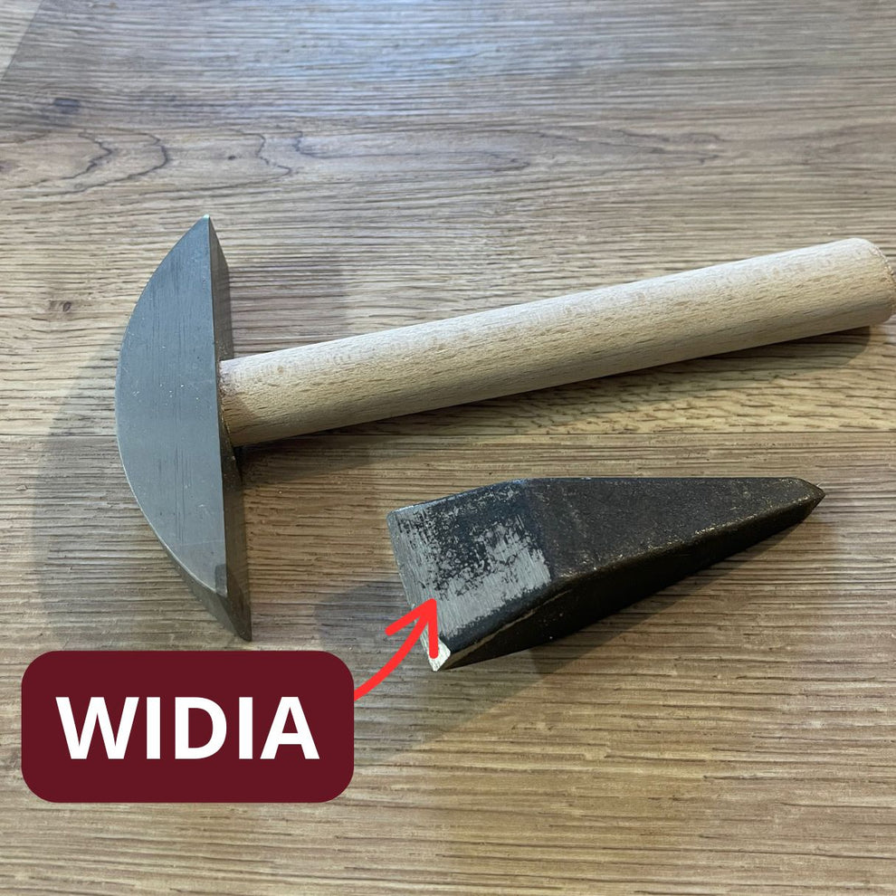 Kit Martellina + Tagliolo in Widia o acciaio per vetro o Marmo – SCUOLA ...