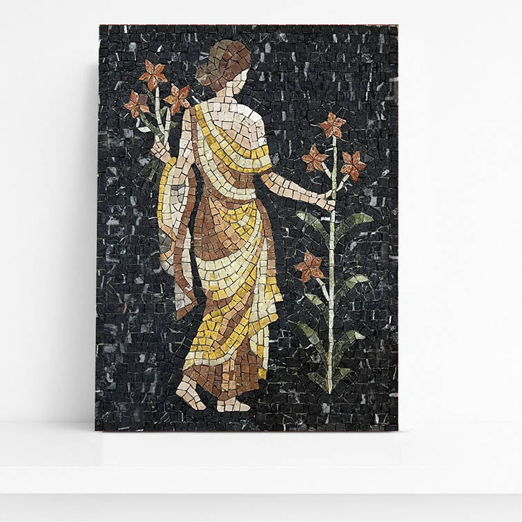 Maiden of Pompeii mosaic kit – SCUOLA DI MOSAICO